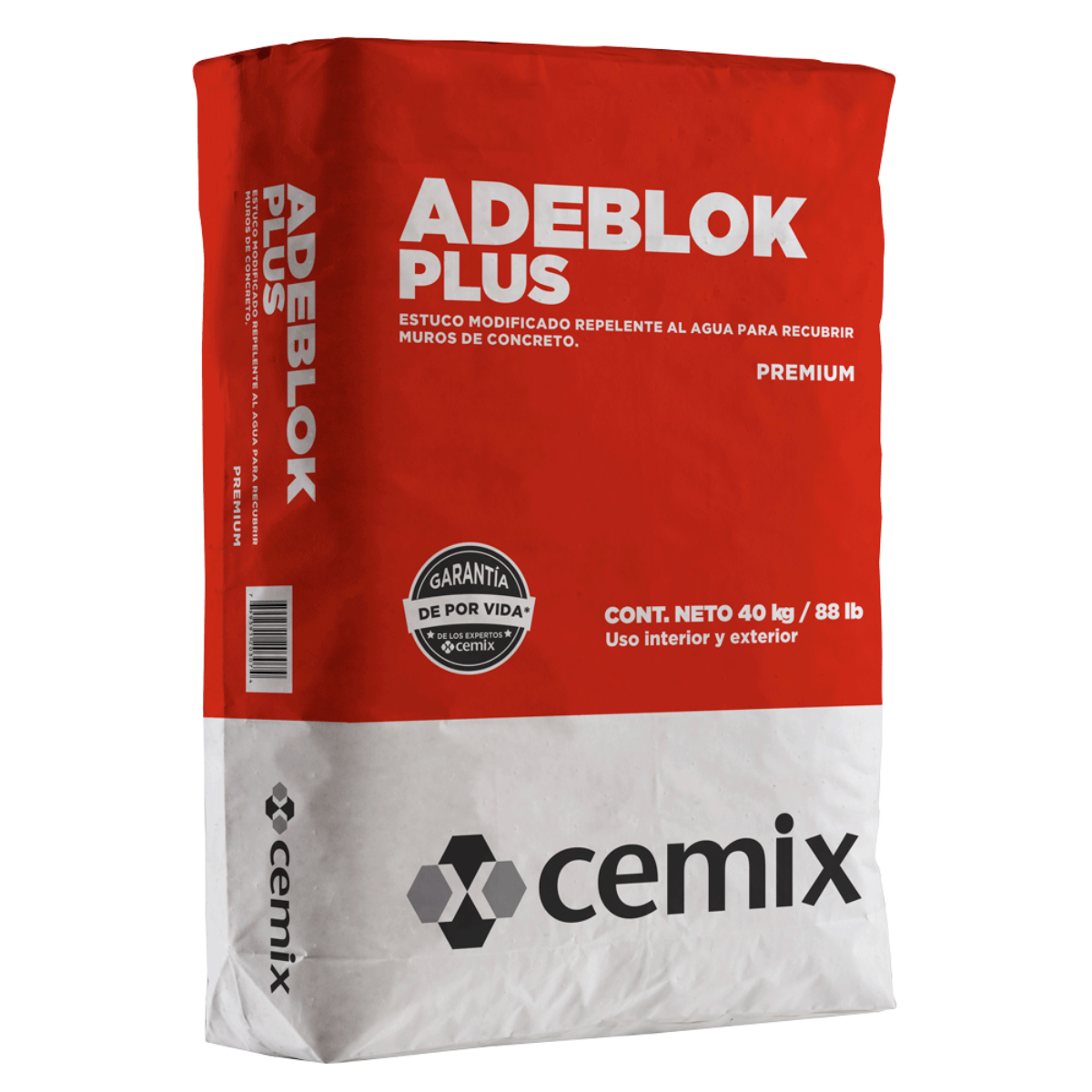 Estuco Plus Adeblock Blanco Cemix — MATERIALES LA LIBERTAD