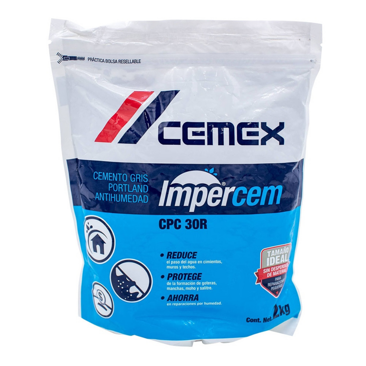 Cemento Gris Impercem Tolteca Cemex — MATERIALES LA LIBERTAD
